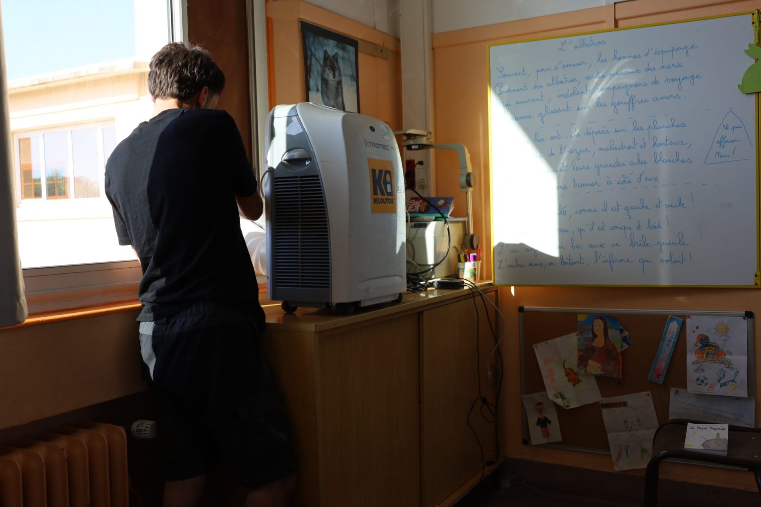 Un peu de fraîcheur dans les classes - Mairie des Arcs sur Argens